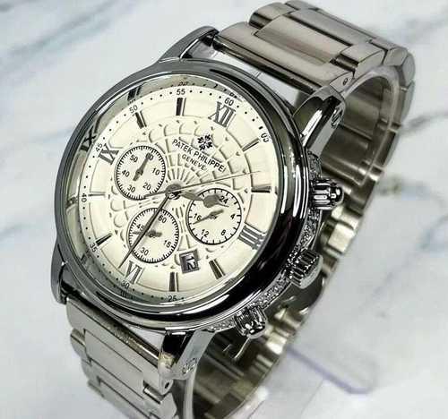 Мужские часы Patek Philippe White