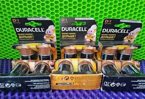 Батарейки duracell d lr20/mn1300