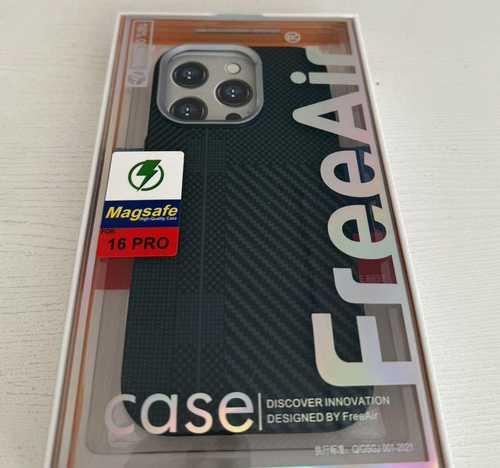 Чехол FreeAir Carbon iPhone 16 Pro