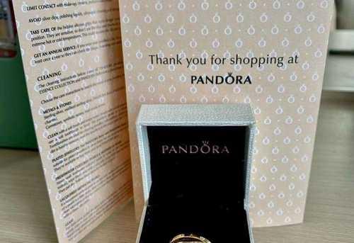 Золотое кольцо pandora