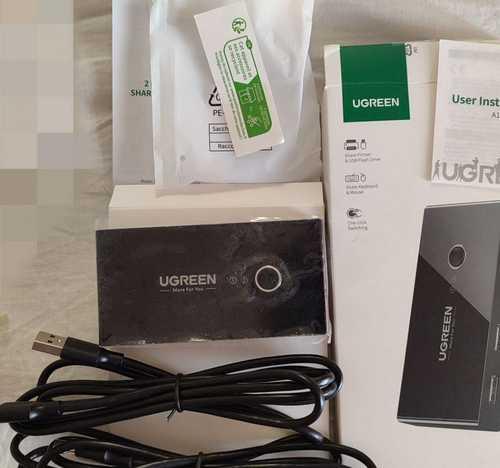 Ugreen us 216 usb хаб концентратор переключатель