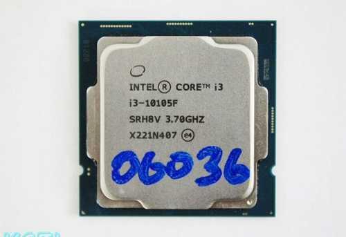 Процессор 1200 intel core i3 10105F