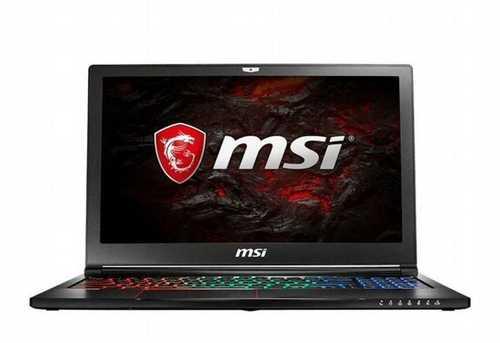 15.6" Ноутбук MSI GS63 7RD-066XRU Stealth черный