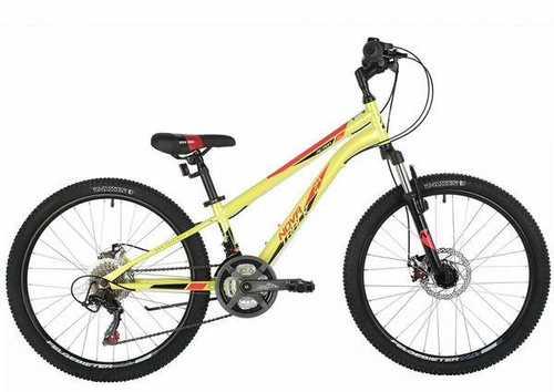Велосипед novatrack 24" Action MD зелёный (2023)