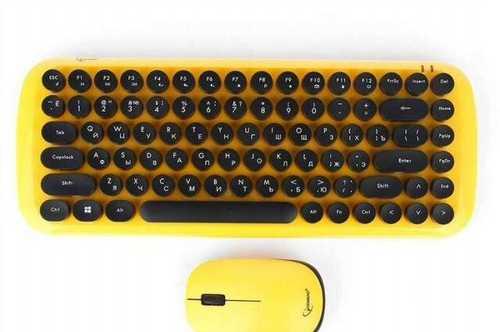 Комплект клавиатура мышь беспров. Gembird KBS-900