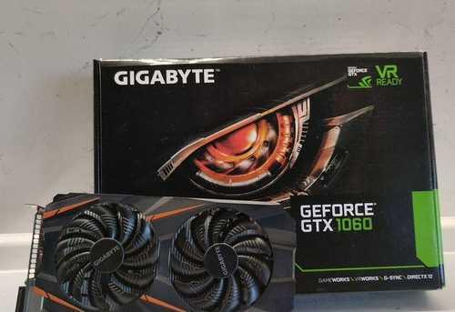 Видеокарта Gigabyte GTX 1060 3gb