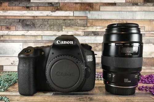 Canon EOS 60D kit EF 100mm 2.8 Macro (A270)