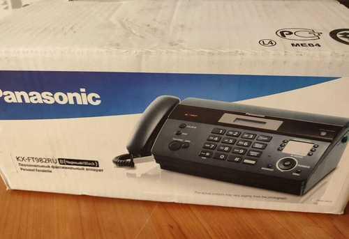 Телефон факс Panasonic KX-ft982ru
