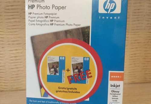 Фотобумага HP Premium Photo Paper