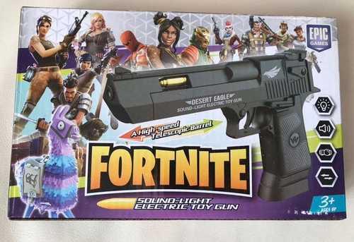 Пистолет Fortnite игрушечный на батарейках
