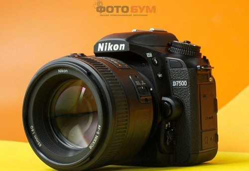 Nikon D7500 body + Nikon AF-S 85mm f1.8G