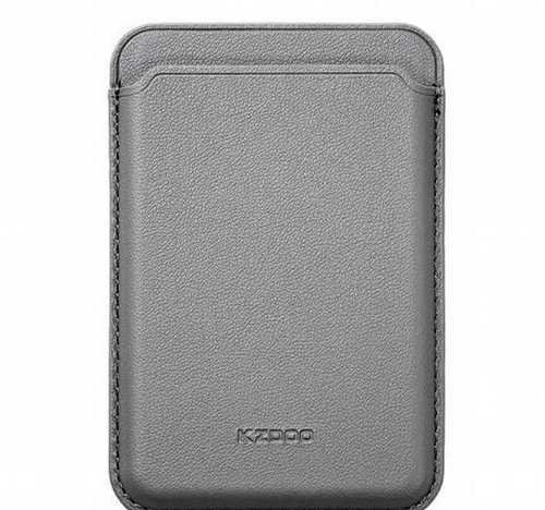 Оригинальный кожаный картхолдер kzdoo с Magsafe