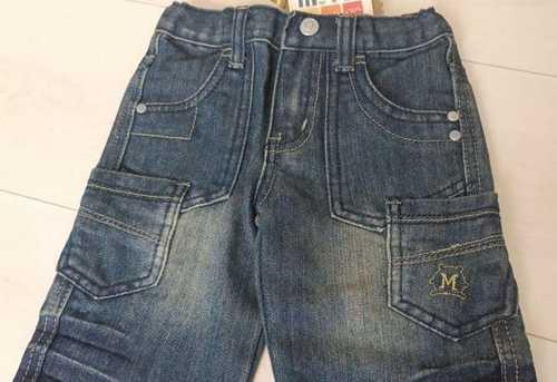 Шорты новые джинсовые на мальчика 74 см
