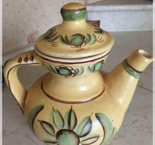Чайник керамический из СССР