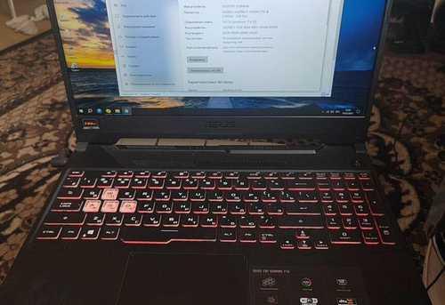Игровой ноутбук 15.6" ASUS TUF Gaming F15 FX506L, 512 ГБ, Core i5-10300H, RAM 16 ГБ, GeForce GTX 1650 Ti 4 ГБ