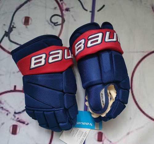 Оригинал Новые Bauer Pro 14 хоккейные перчатки