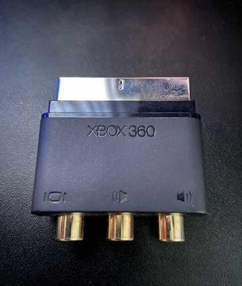 Переходник с rca на rgb scart для Xbox 360