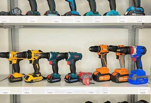 Шуруповерт Makita, Bosch, DeWalt