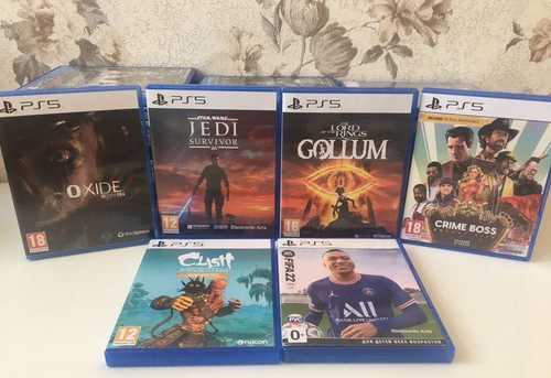 PS5 Fifa/ Clash/ Oxide/ Jedi/ Crime Boss/ Gollum