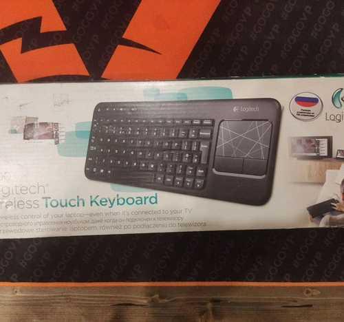 Клавиатура беспроводная Logitech k400