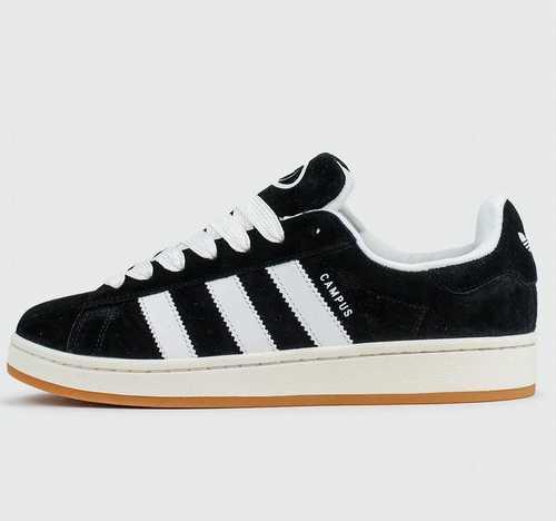 Adidas Campus 00s Black White with Fur