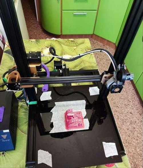3D принтер Tevo Tornado+ пластик