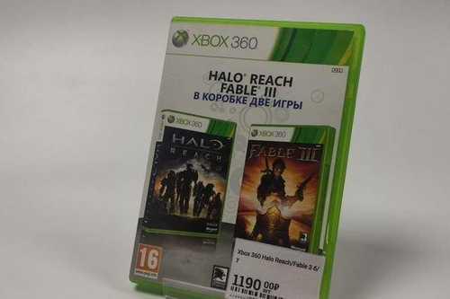 Xbox 360 Halo Reach / Fable 3 бу