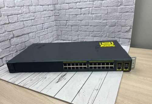 Новый коммутатор Cisco WS-C2960R+24PC-L