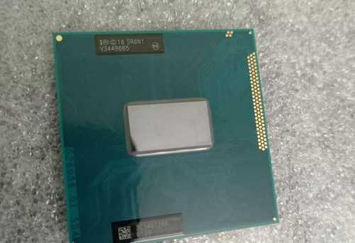 Процессор core i3 3110m. 2,4 Ggz 4 потока 3 покал