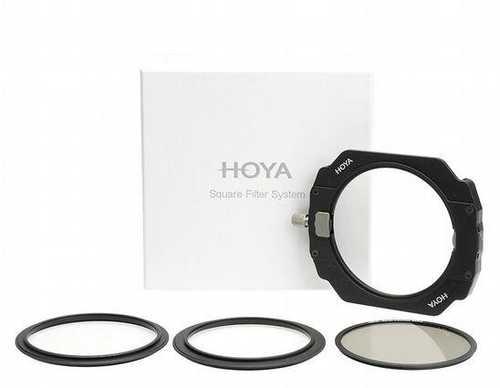 Комплект Hoya Sq100 Holder Kit: держатель + CPL фи