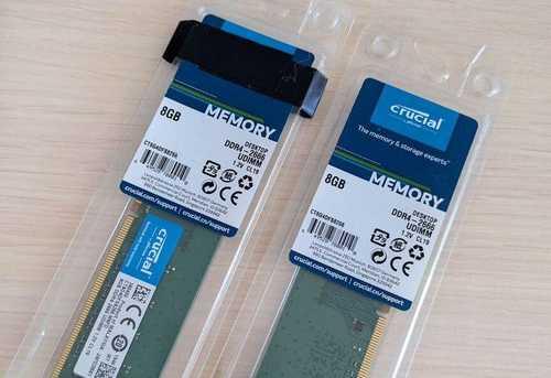 Crucial DDR4-2666 dimm 16GB (2x8GB)