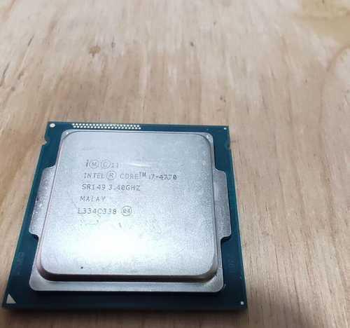 Процессор intel Core i7 4770