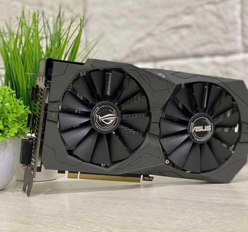 Видеокарта asus ROG strix RX 580 8GB (гарантия)