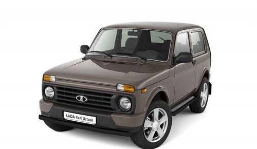 Защита переднего бампера LADA urban