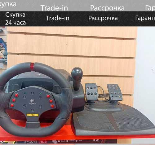 Игровой Руль Logitech momo Racing Force Feedback