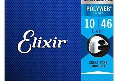 Струны Elixir 12050 Polyweb Custom Light 10-46