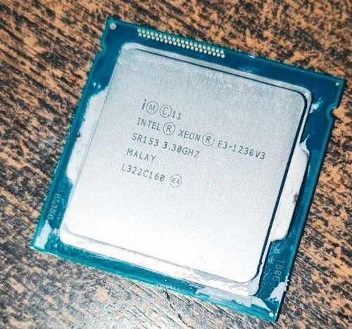 Процессор xeon e3-1230v3