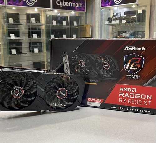 Видеокарта ASRock Radeon RX 6500 XT Phantom Gaming