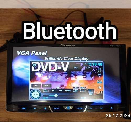 Магнитола Pioneer AVH-X4500DVD с Bluetooth