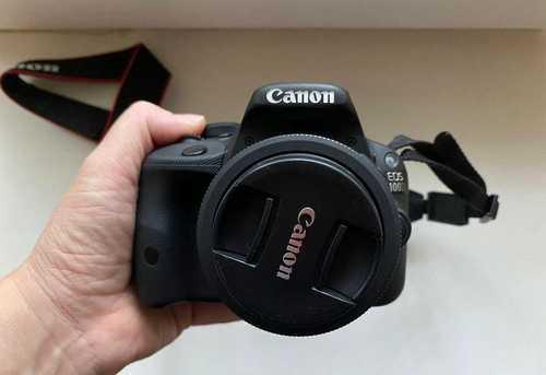 Зеркальный фотоаппарат canon 100d