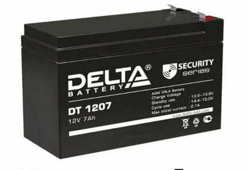 Аккумуляторные батареи delta DT1207. 12v 7Ah