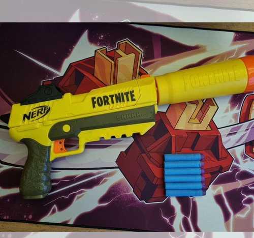 Nerf бластер fortnite