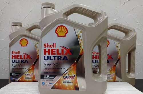 Моторное масло Shell Ultra 5w30 4 л оригинал