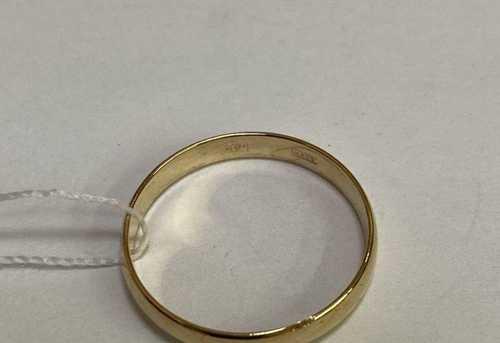 Золотое обручальное кольцо(ро166398)