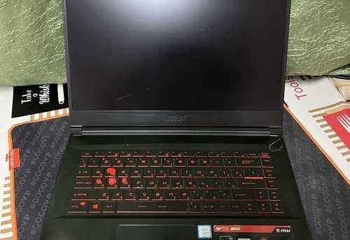 15.6" Ноутбук MSI GF63 8RD-258RU