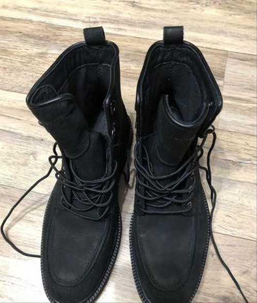Ботинки timberland чёрные водоотталкивающие р. 41