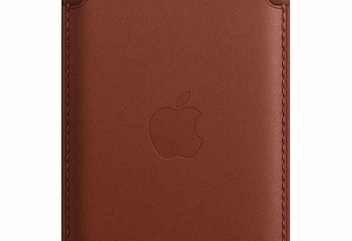 Чехол Apple iPhone Leather Wallet with MagSafe, «А