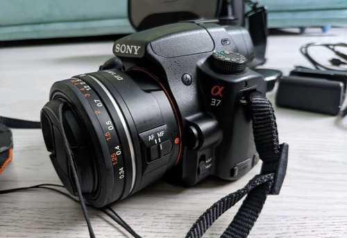 Зеркальный фотоаппарат sony alpha A37