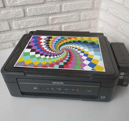 Принтер Epson L355 мфу 3в1   Wi-Fi