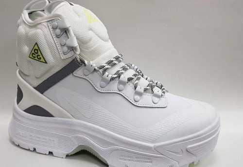 Ботинки Nike ACG air zoom gaiadome белые зима